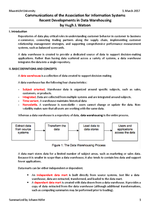 IMC Summary - Chapter(1(“An(introduction(to(integrated(marketing ...