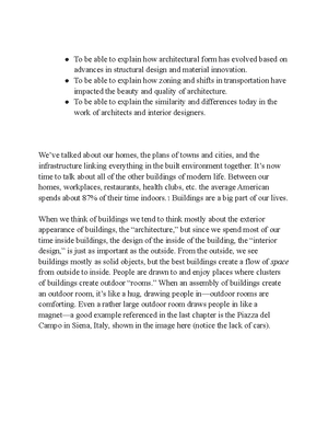 ITDS 1114 Chapter 1 Notes - ITDS 1114: Design Appreciation Chapter 1 ...