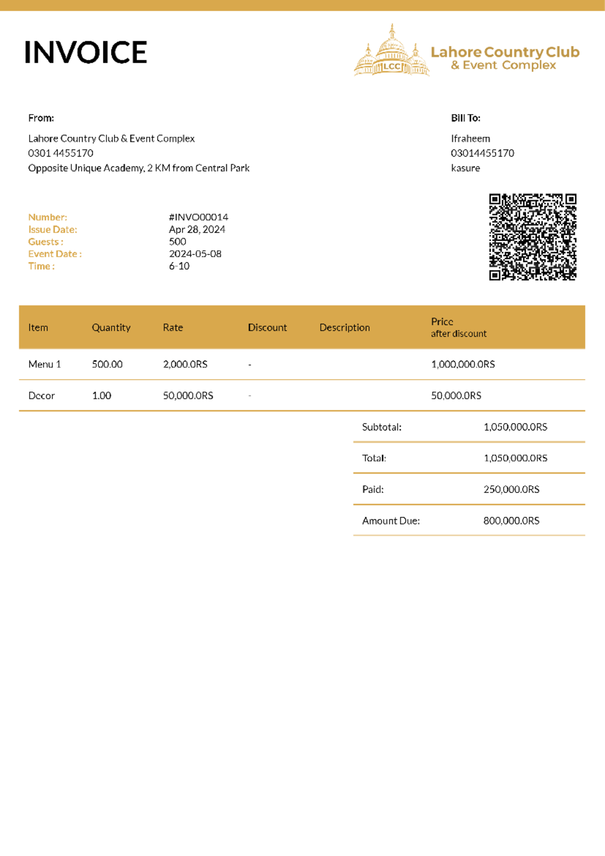 #INVO00014 - Invoice design web assignment - Computer Organization - Studocu