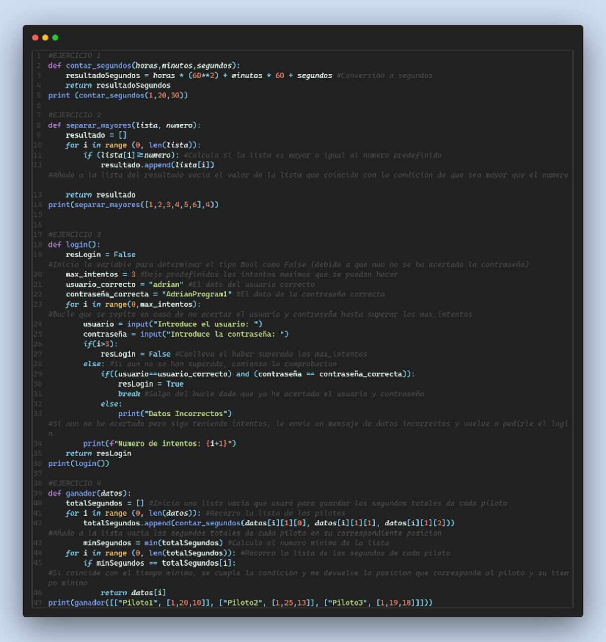 2º examen programacion 1 - Programación - Studocu