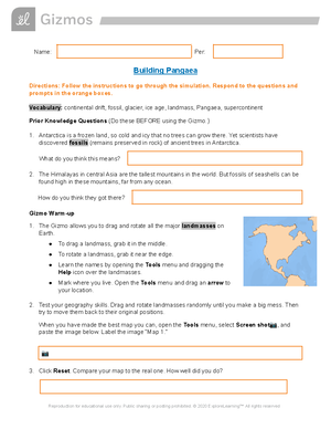 Gizmos Food Chain - Every day assignment - Name: Per: Food Chain ...