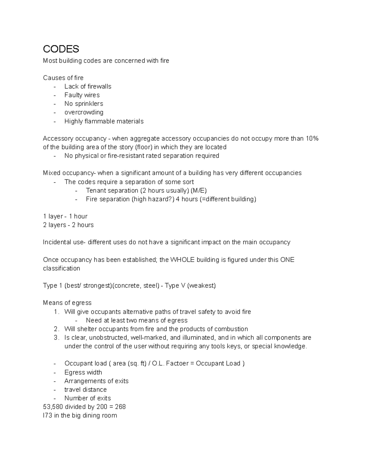 CTD 326 - 2 8 23 - Lecture on codes for design populations. Assisted living community. - CODES ...