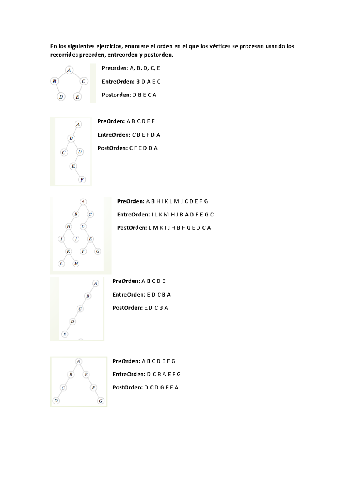 Actividad 20 Clase Teórica de Estructuras Discretas - En los siguientes ...