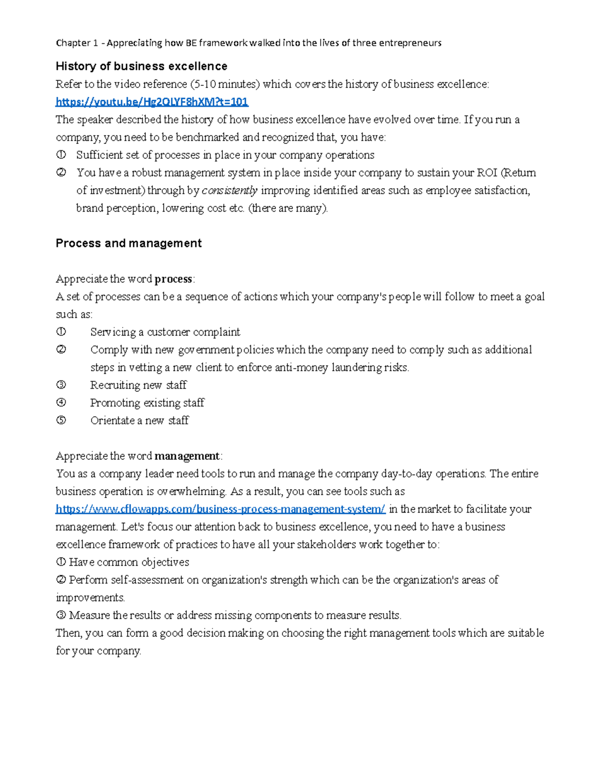 Chapter 1 - Notes on business domain knowledge studies - History of ...