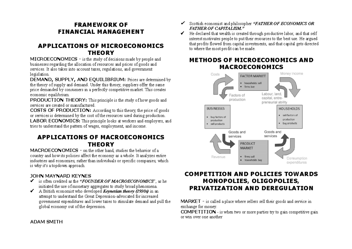 FMAN Lesson #2 - FMAN 223 - FRAMEWORK OF FINANCIAL MANAGEMENT ...