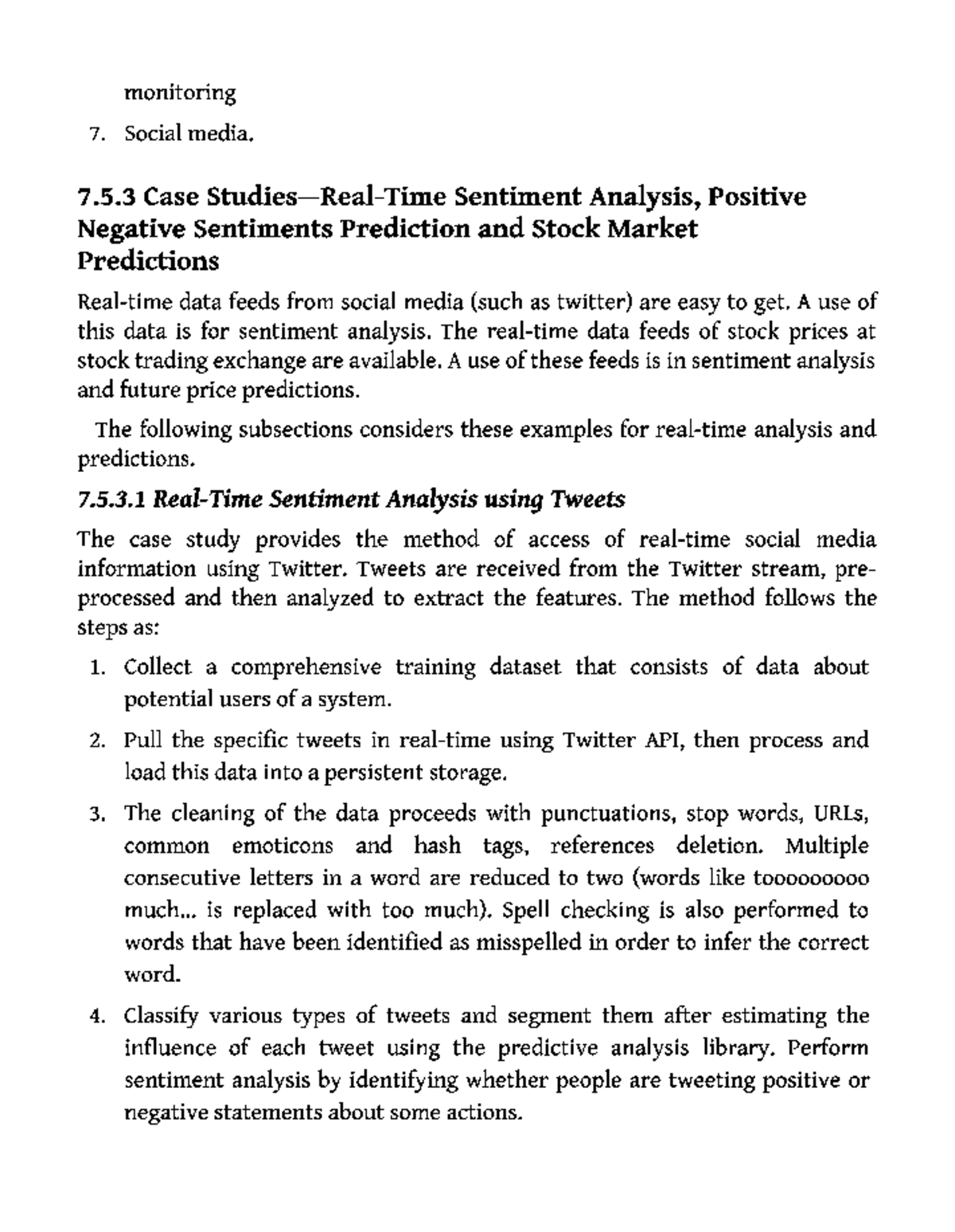 Case Studies Unit 3 - monitoring 7. Social media. 7.5 Case Sentiment ...