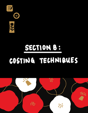 Lecture Examples - ACTIVITY BASED COSTING (ABC) EXAMPLE 1 cost $ Cost ...