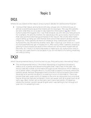 Adolescence- Ch. 3 - Adolescence- Chapter 3 The Neuroconstructivist ...