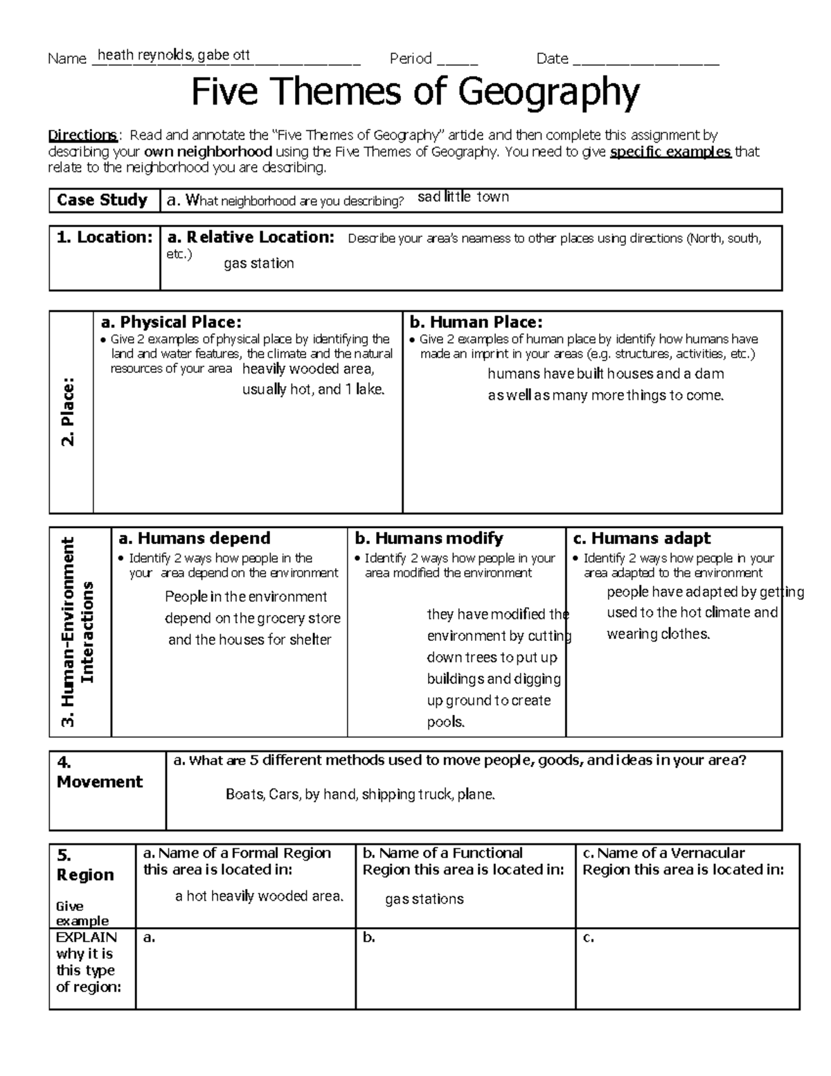 Kami Export - Heath Reynolds and gabe ott - Five Themes of Geo activity ...