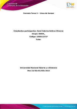 Anexo 2 - Guía para el desarrollo de la tarea 1 - ANEXO 2 - Guía para el desarrollo de la tarea ...