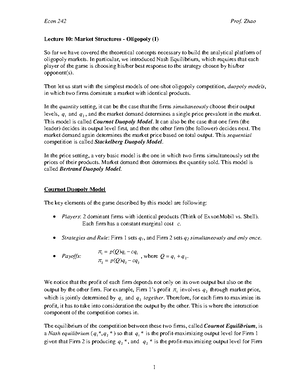 Lecture 1 242 - Lecture 1: An Introduction to American Regulation A Brief History of the ...