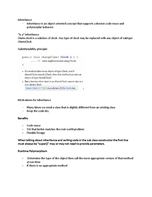 EXAM 1 review - CS 2110 Exam 1 Study Guide - whenever use "new ...