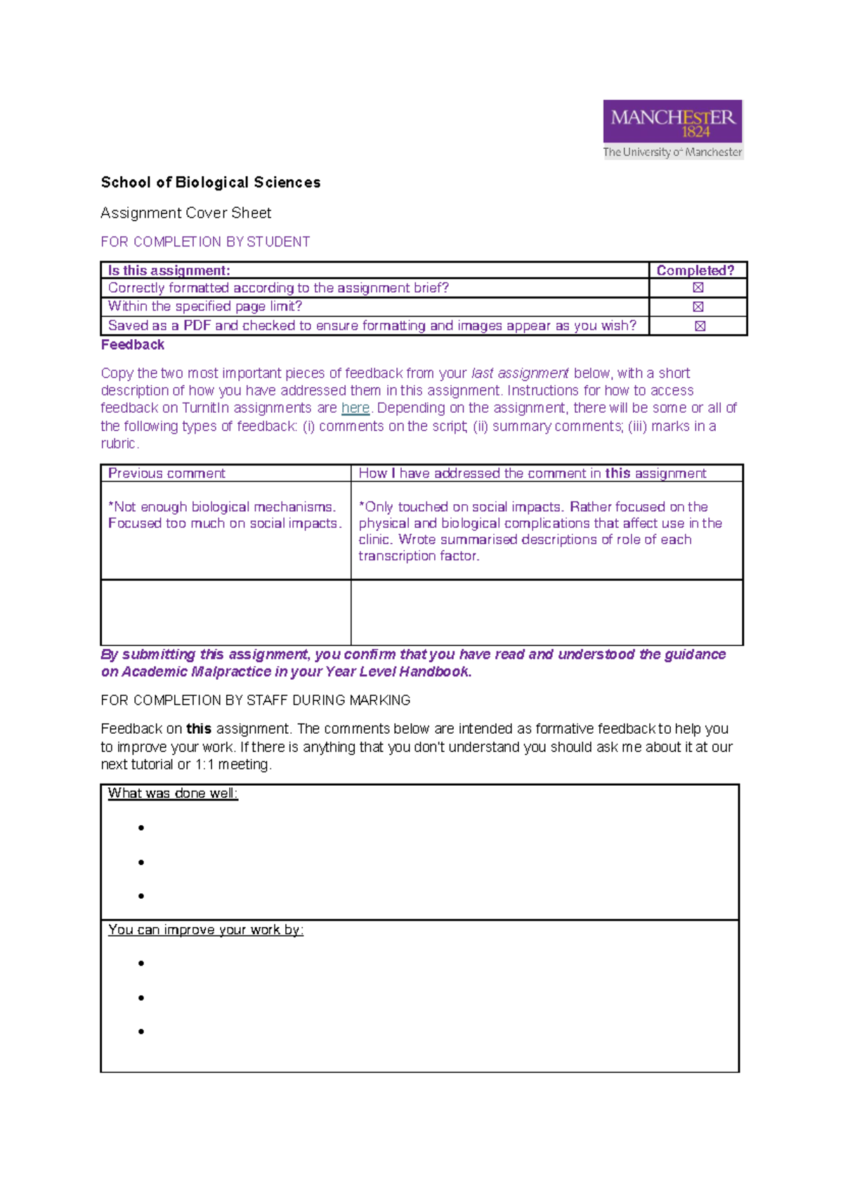 Cellular reprogramming S2 final - School of Biological Sciences ...