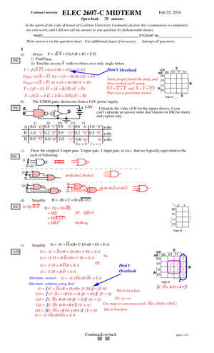 ELEC 2607 Lab 2 Updated Sep2023-AA2 - Department of Electronics ELEC ...