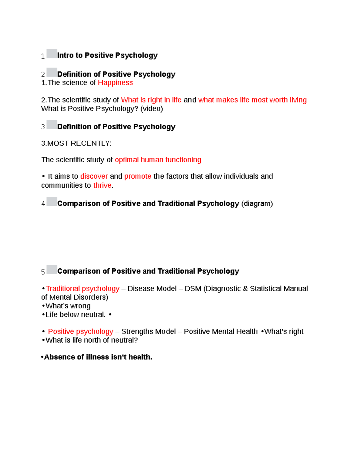 Topic 01-Intro to PP - Goes into the introduction of positive ...