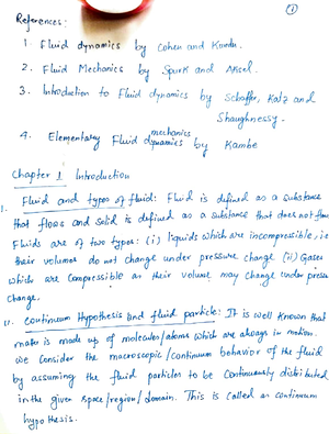 Fluid 10 Fluid Mechanics Studocu