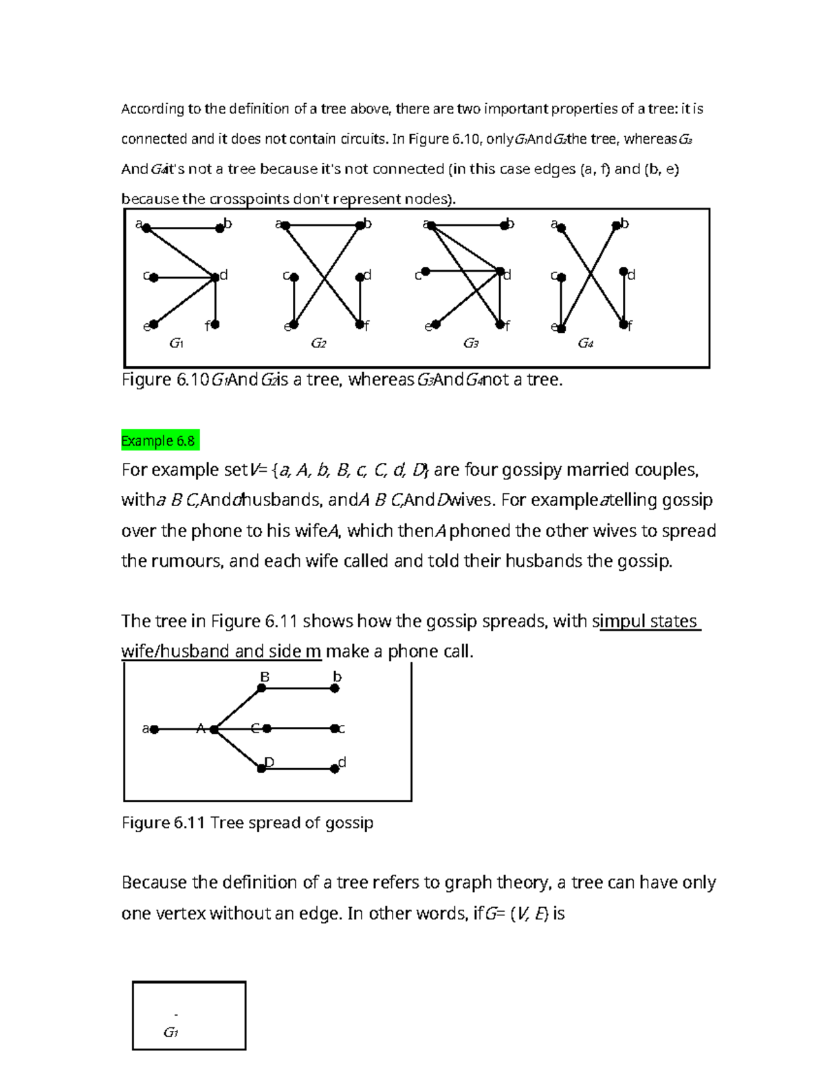 Discrete Mathematics-14 - According to the definition of a tree above ...