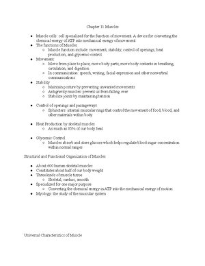 A & P Notes 1 - Google Docs - BIOS 130 - Ohio - Studocu