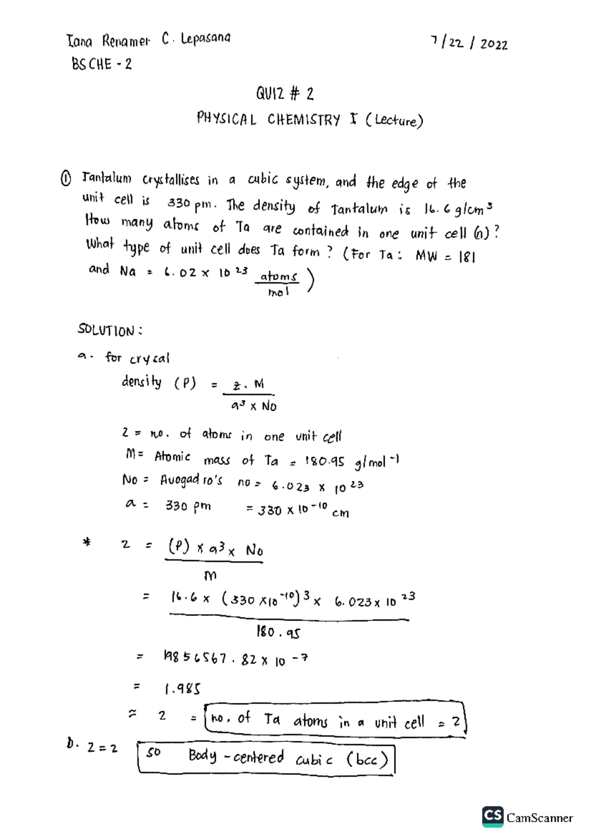 Quiz Chemical Engineering - Studocu