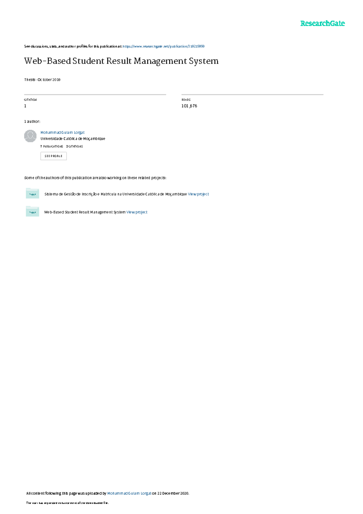 Lorgat 2018 - See discussions, stats, and author profiles for this ...