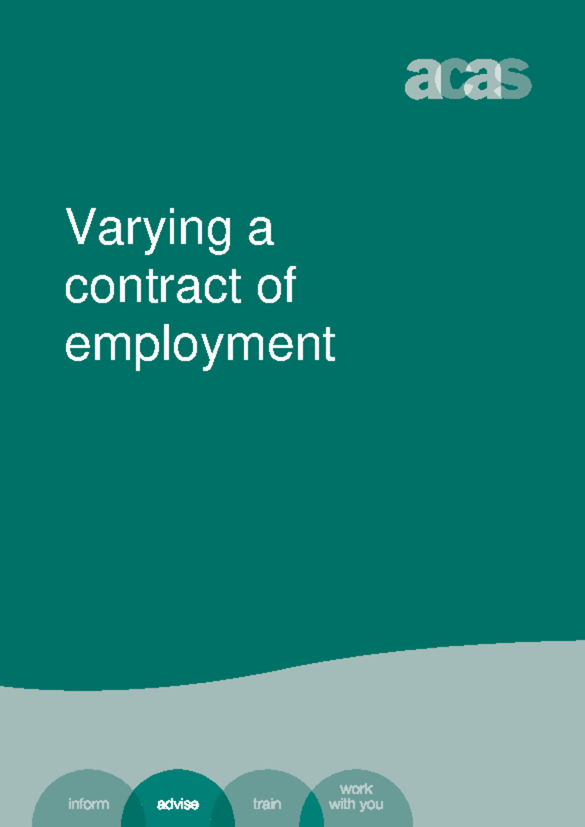 W5 - Varying-a-contract-of-employment-Acas-leaflet - Varying a contract ...