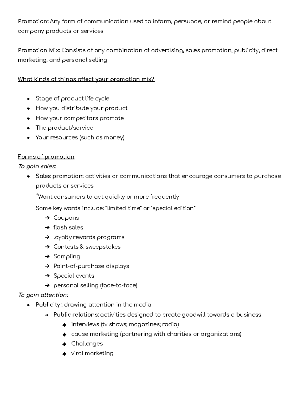 Bailey La Guardia - Promotion Note Sheet - Promotion: Any form of ...