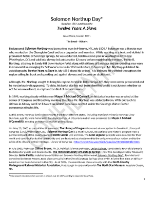 What Solomon story of enslavement means for us today - What Solomon’s ...