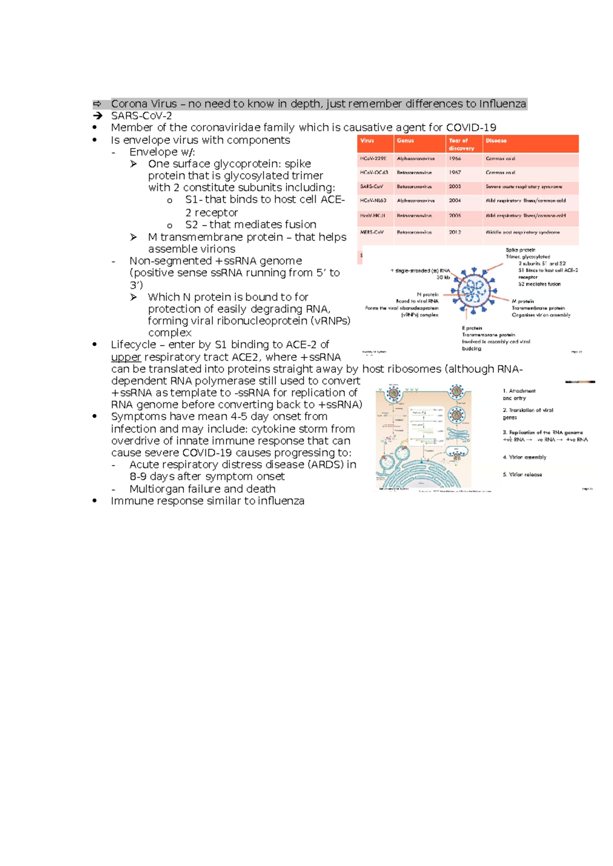 M2L1-2 - Module 2, Lectures 1-2 - Corona Virus – no need to know in ...