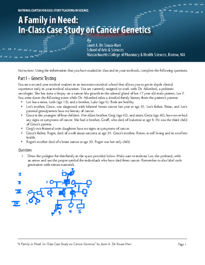 Genetic Code Worksheet - BIO 332 – Spring 2023 Practice Problems for ...