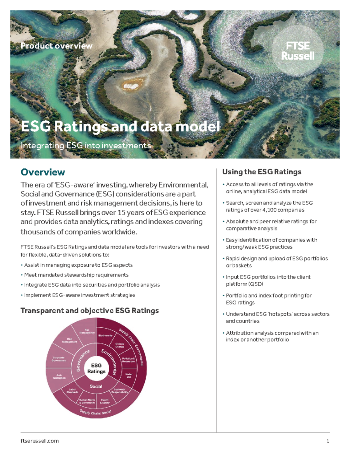 ESG-ratings-overview - ftserussell 1 Overview The era of ‘ESG-aware ...