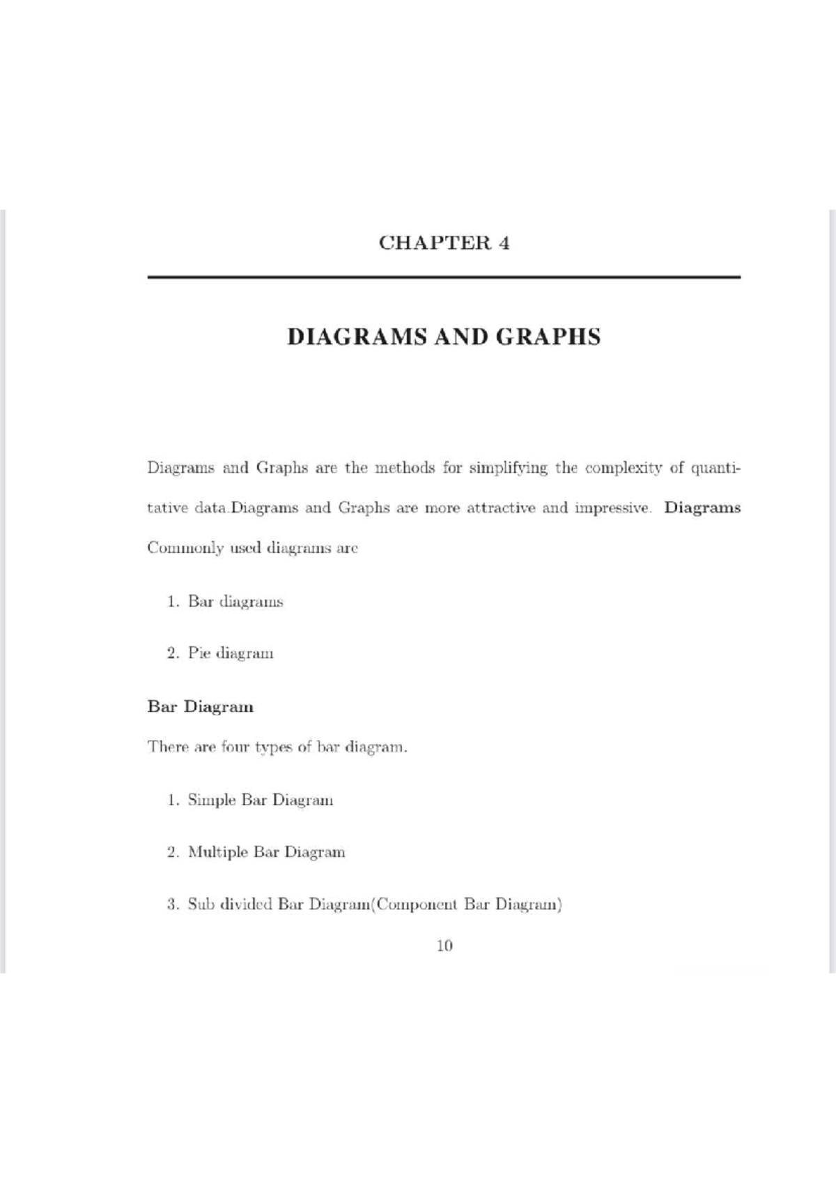 DIAGRAMS AND GRAPHS - Statistics - Studocu