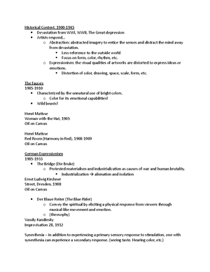 Art Historical Analysis Worksheet 2 - ARH 104 Art Historical Analysis ...