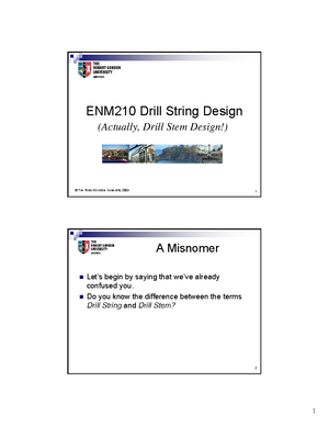 Completion Design Course - COMPLETION DESIGN CONTENTS 1. 2 ...