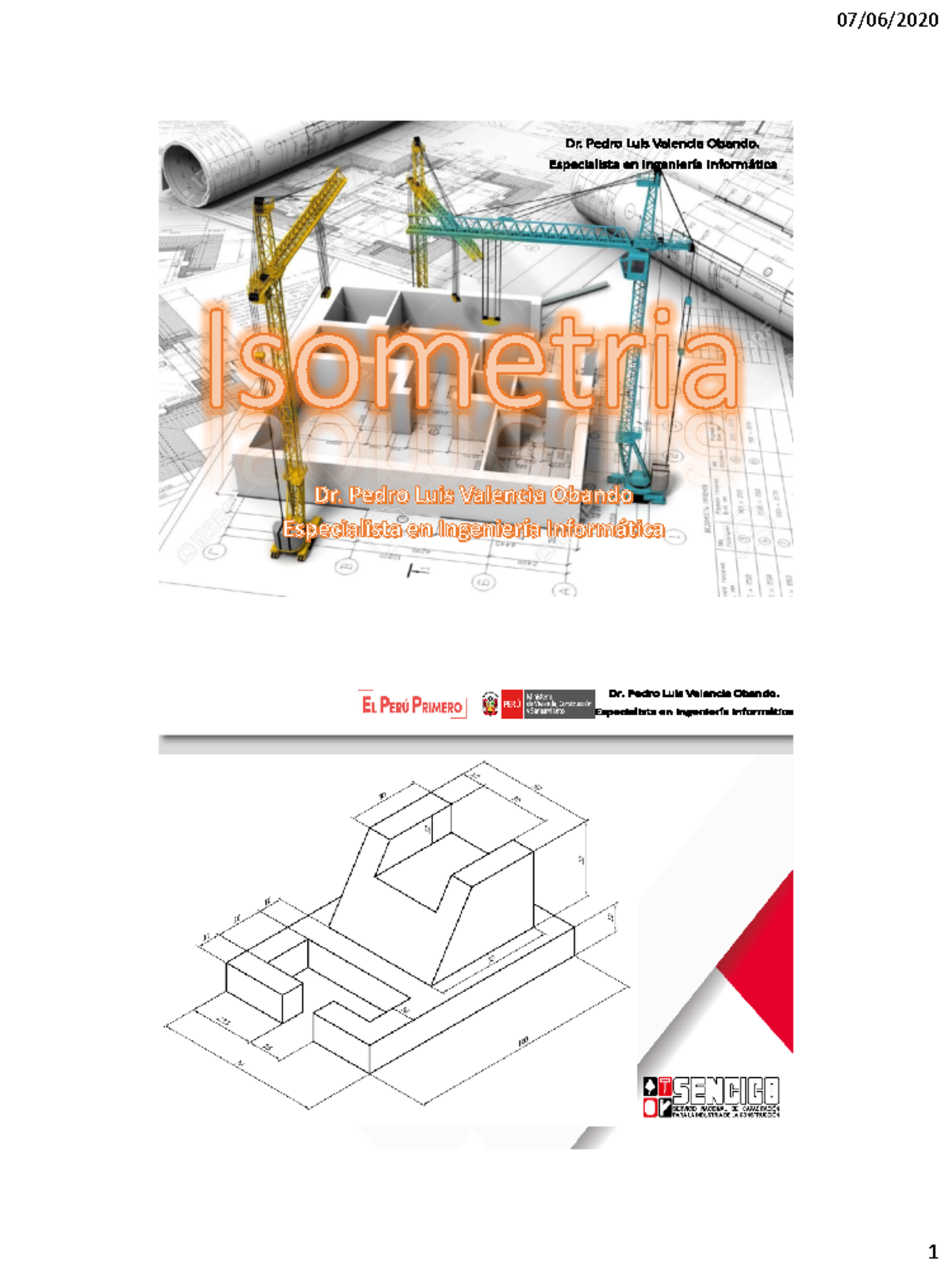 Isometria - comandos - a) LÍNEAS ISOMÉTRICAS: Son aquellas líneas que ...