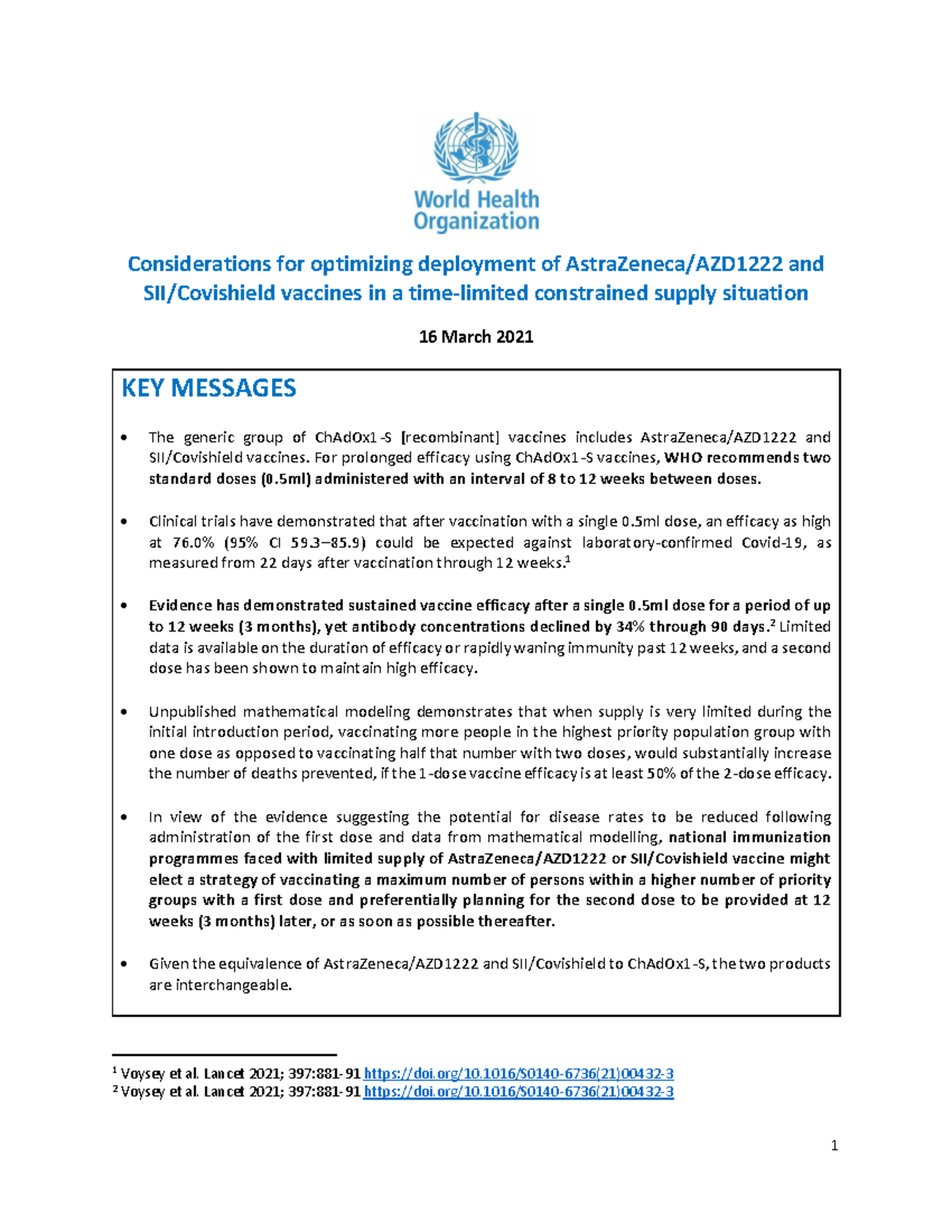 Deployment AZvaccines Final - Considerations for optimizing deployment ...
