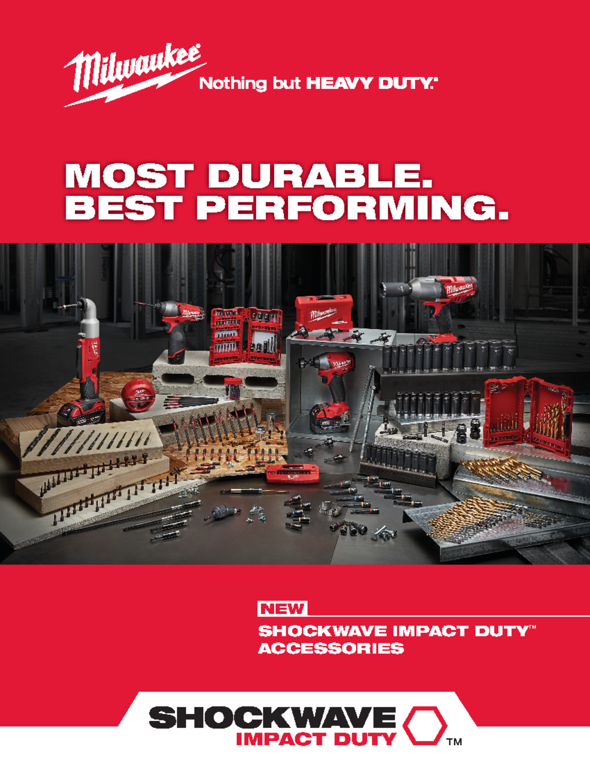 Catalogo Milwaukee Shockwave - MOST DURABLE. BEST PERFORMING. IMPACT ...