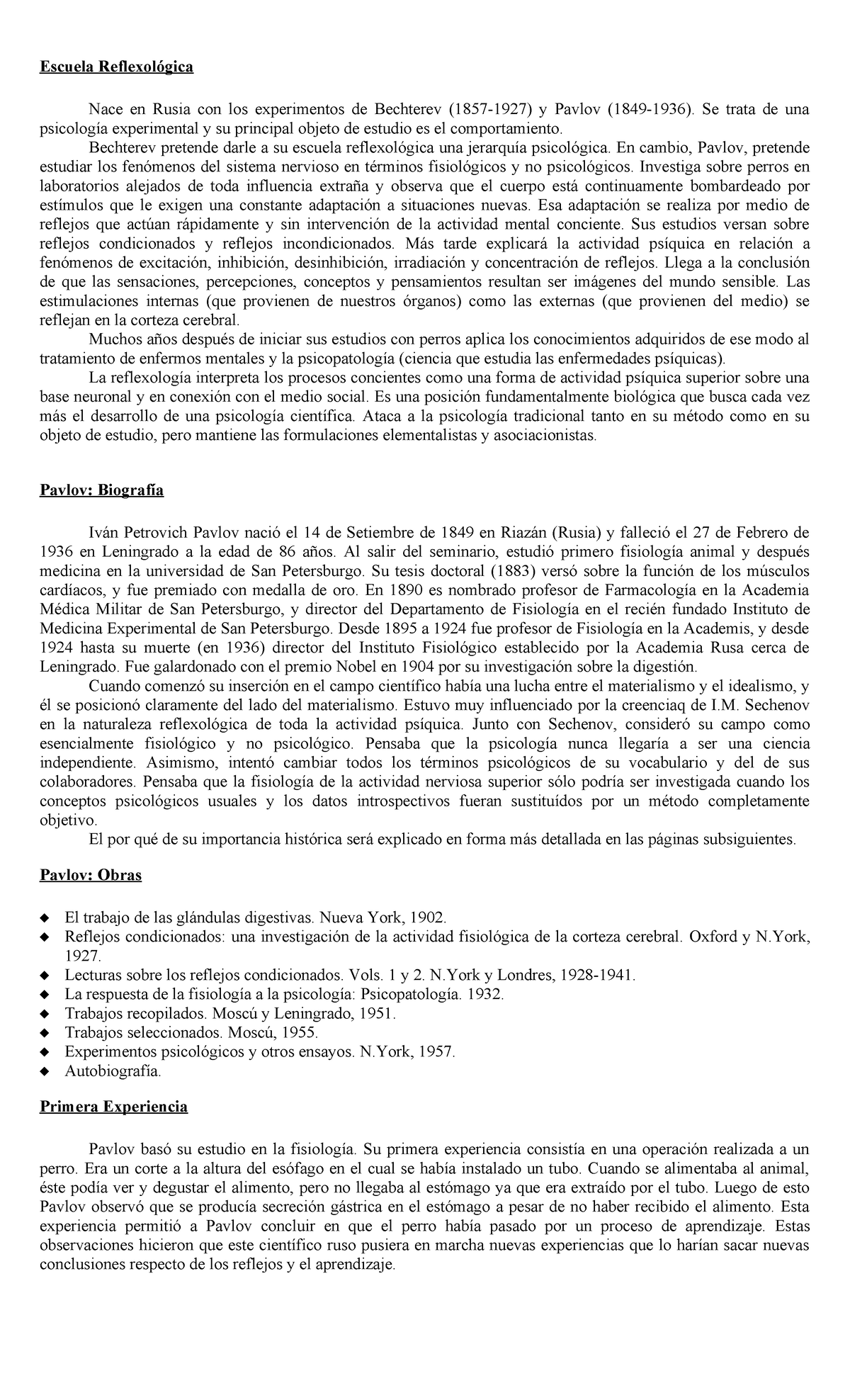 Escuela Reflexologica - Escuela Reflexológica Nace en Rusia con los ...