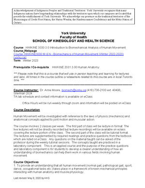 AP MODR 1730 B FW 22-23 Course Outline Syllabus - York University Dr ...