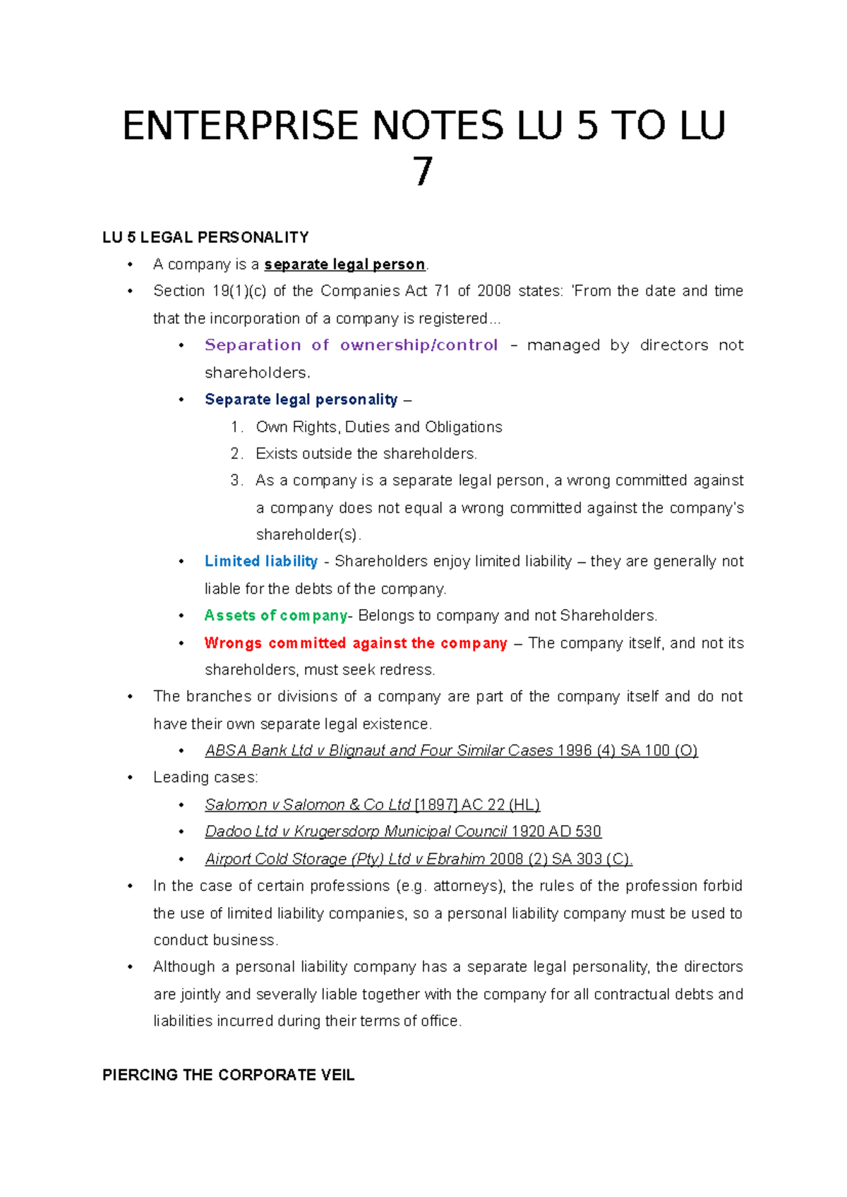 Enterprise Notes LU 5 TO LU 7 - ENTERPRISE NOTES LU 5 TO LU 7 LU 5 ...