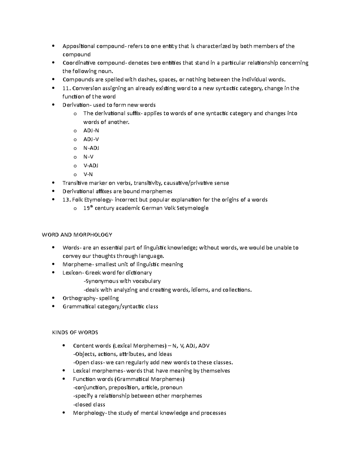 Appositional compound - Structures of English - Appositional compound ...