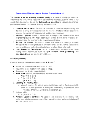 Computer Networks - 18CSC302J - Studocu