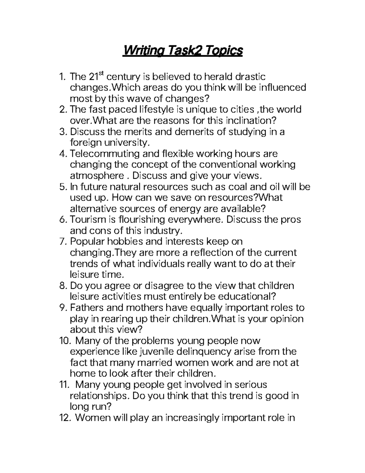 Acad Essay Titles - It's all good for English speaking - Writing Task 2 ...