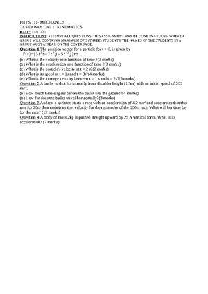 Copy of PP2 QSNS - high school phy - NAME: - Studocu