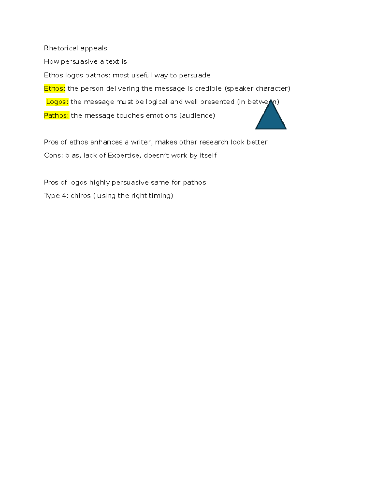 Rhetorical appeals - the best - Enrichment Course in English ...