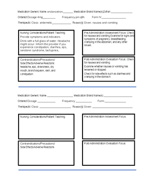 Care Plan Packet - abbreviated plan - Clinical Course Care Plan ...