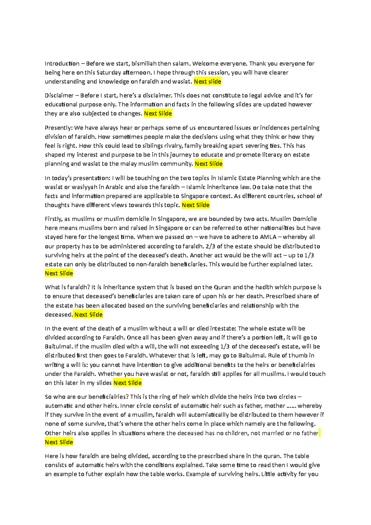 Introduction - Welcome everyone. Thank you everyone for being here on ...