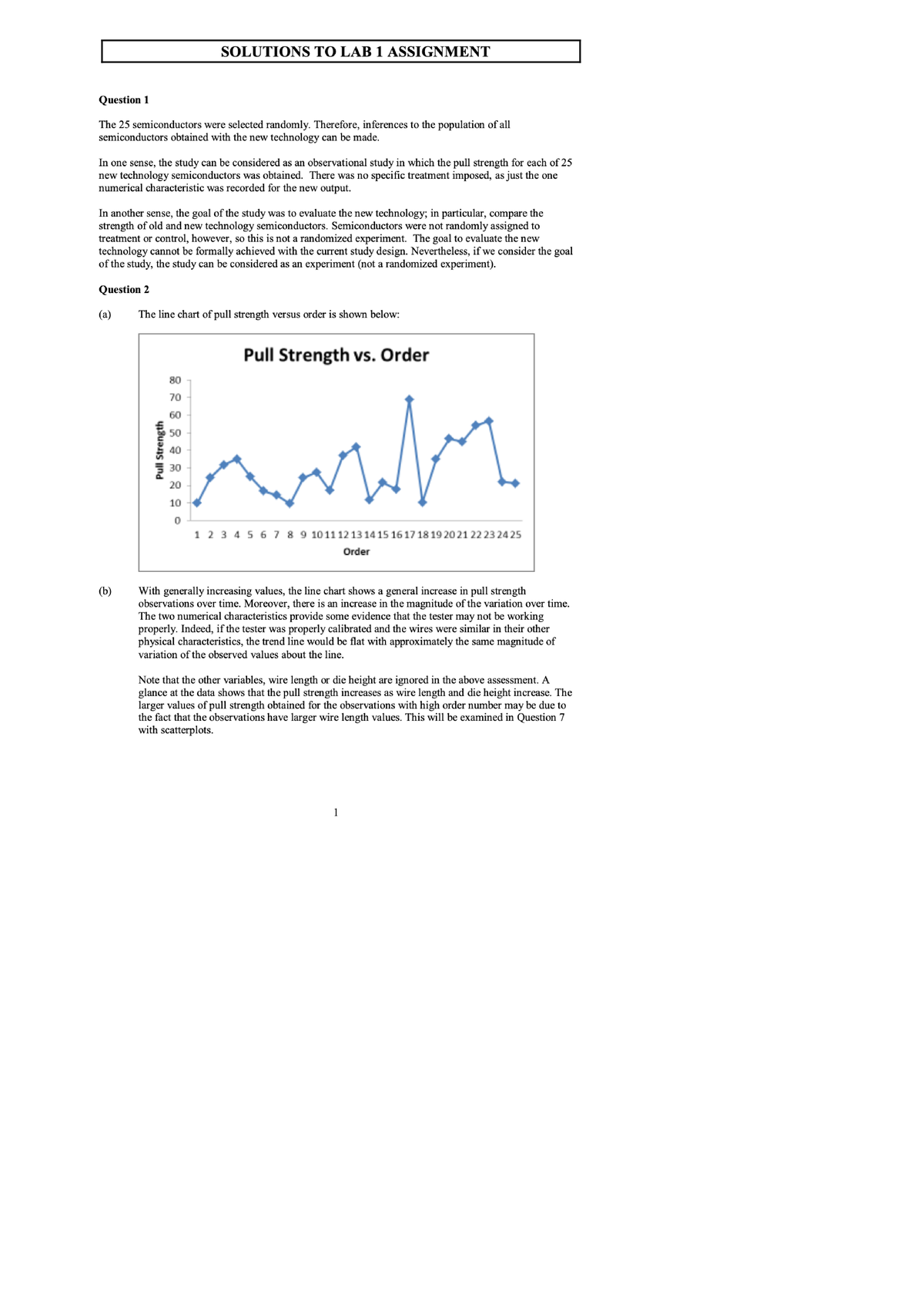 Stat235 asg1soln - Assignment 1 Solution - STAT 235 Winter 2020 - Stat235 - Studocu