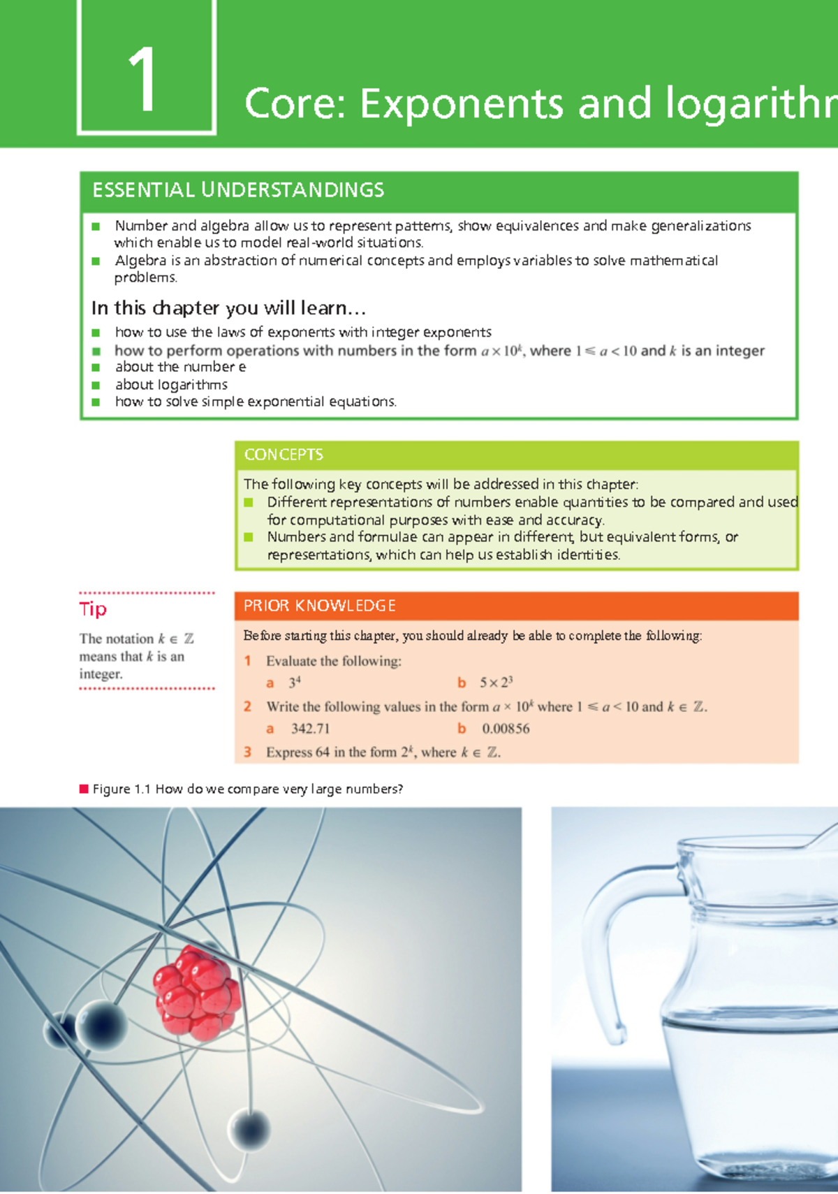 01 Exponents and Logarithm - 3 0 23 + . 03 + 3 # 3 - Studocu