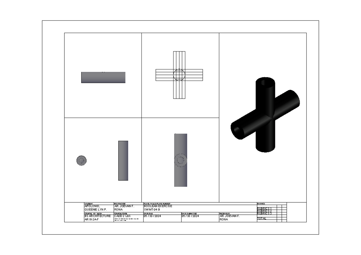 Apolonio Boolean 1Layout 1 - Architecture - STUDENT COURSE, YR., SECN ...