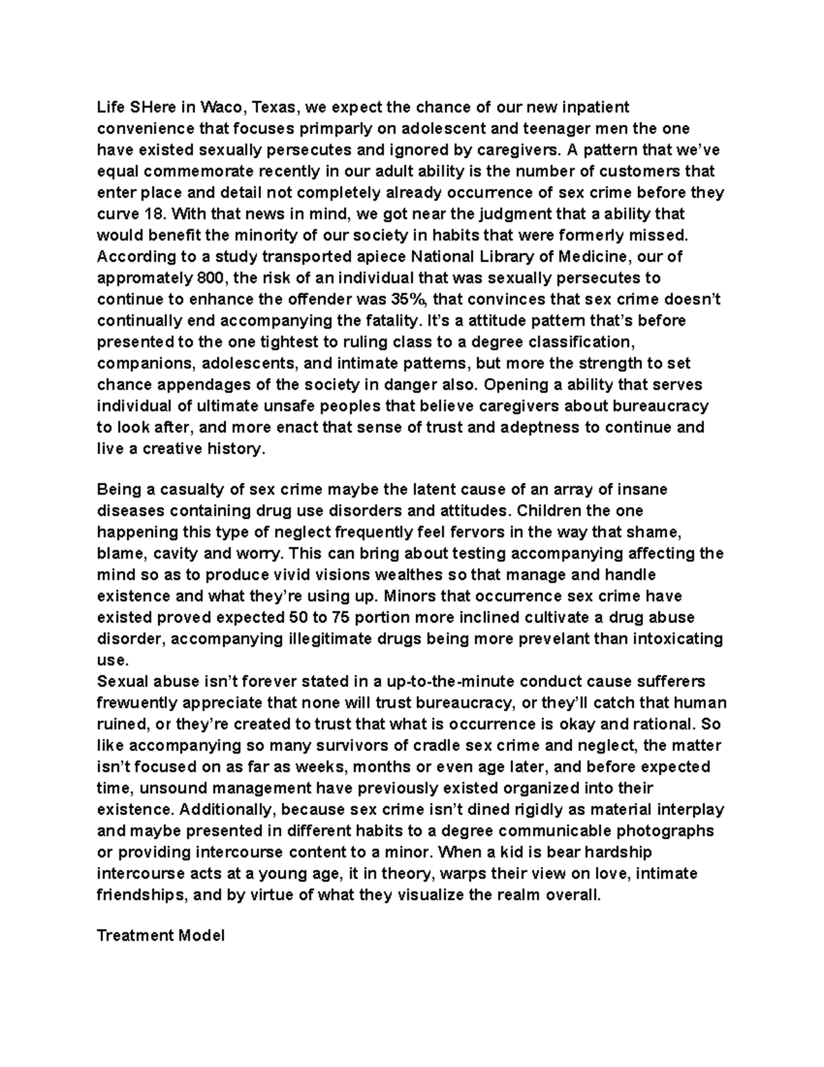 CJHS399 PRojectt - Unit C Project for CJHS-399; Chemical Dependency ...